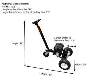 AIRTUG Electric Mini Trailer Tug | Safe and Efficient Trailer Tug